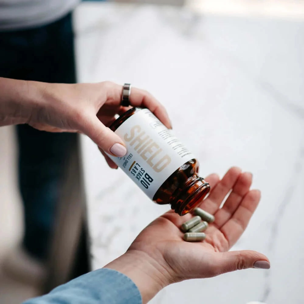 Cell Shield｜Glutathione, C vítamín og klórella