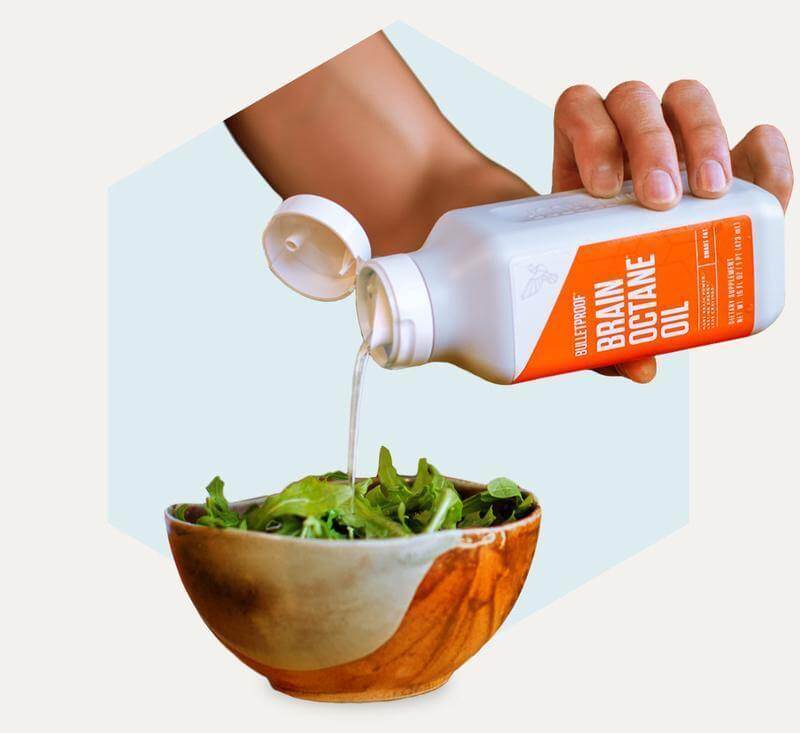 Brain Octane C8 MCT olía frá Bulletproof